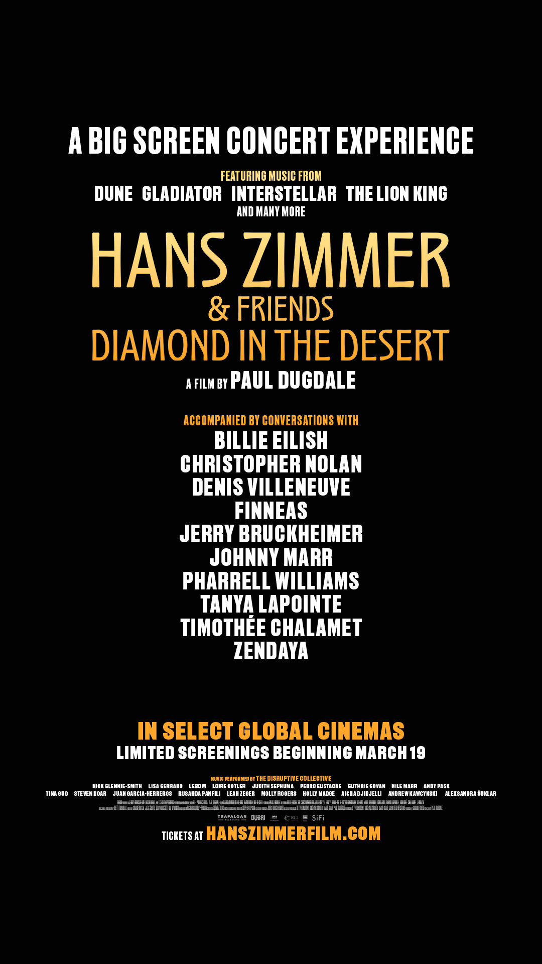 Movie ‘Hans Zimmer & Friends : Diamond in the Desert’ – SoundTrackFest