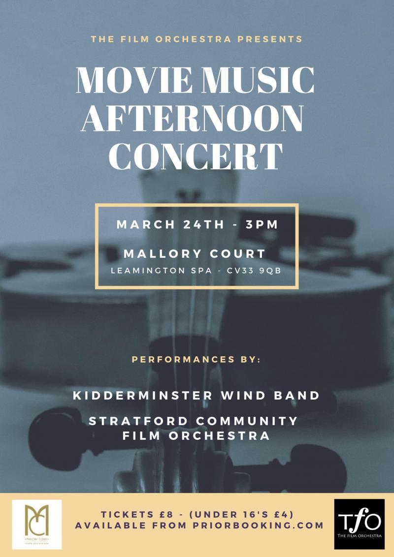 Movie Music Afternoon Concert with The film Orchestra (TfO ...