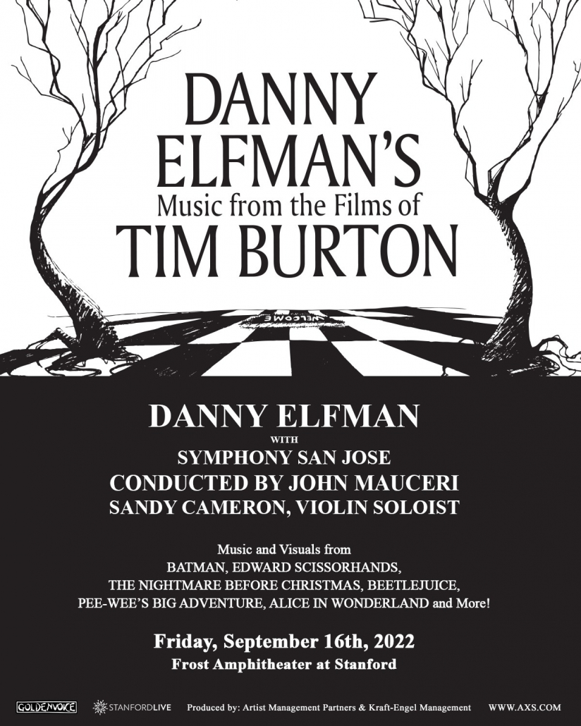 Concert ‘Danny Elfman’s Music From the Films of Tim Burton’ – Stanford ...