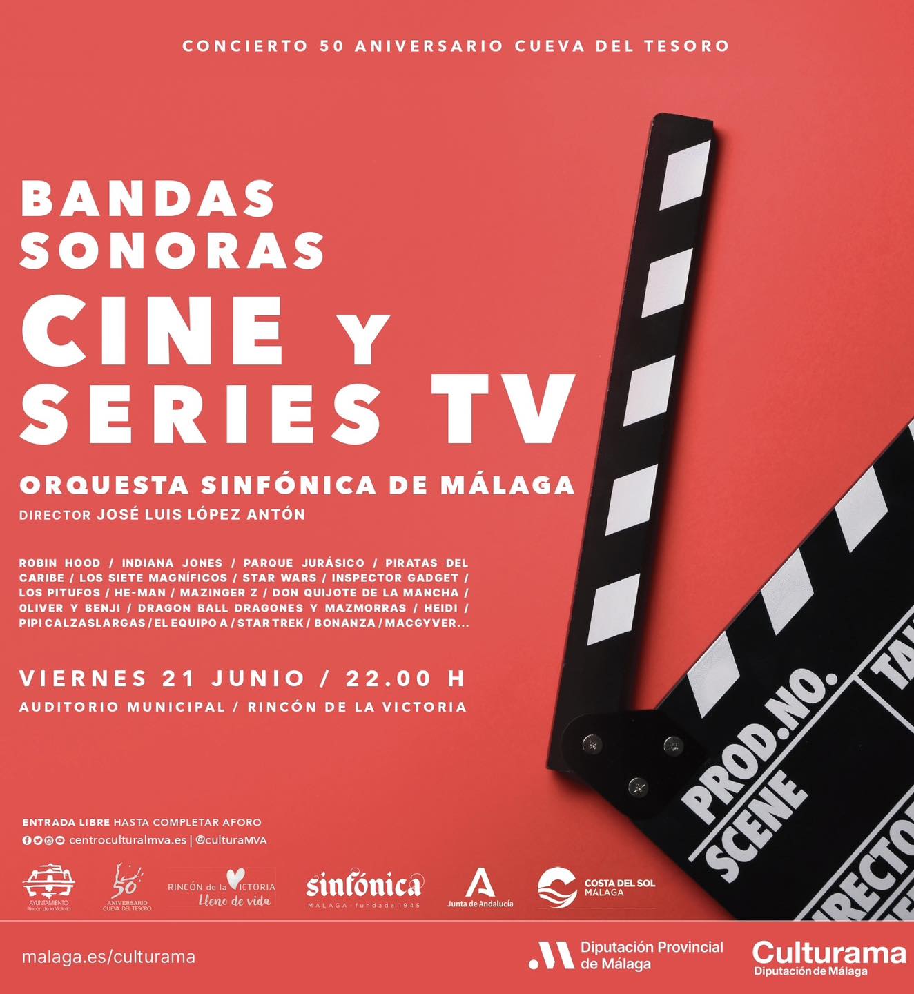 Concert ‘Bandas Sonoras 2.0 Cine y Series de TV’ with the Symphony ...