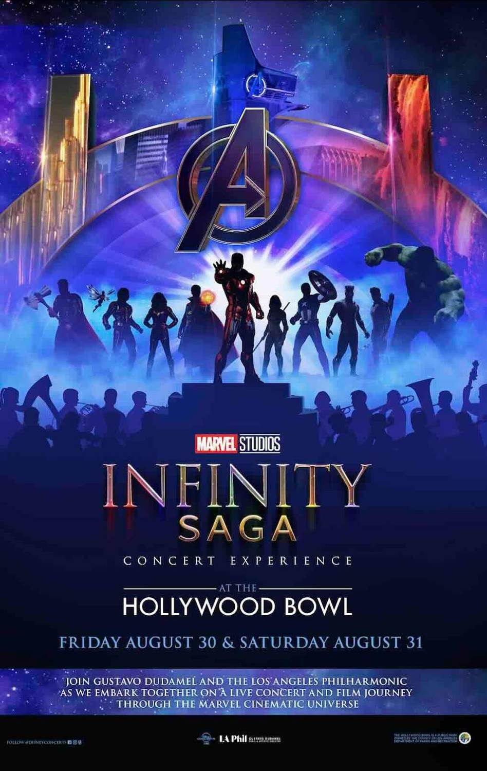 Marvel Studios’ Infinity Saga Concert Experience – Hollywood Bowl ...