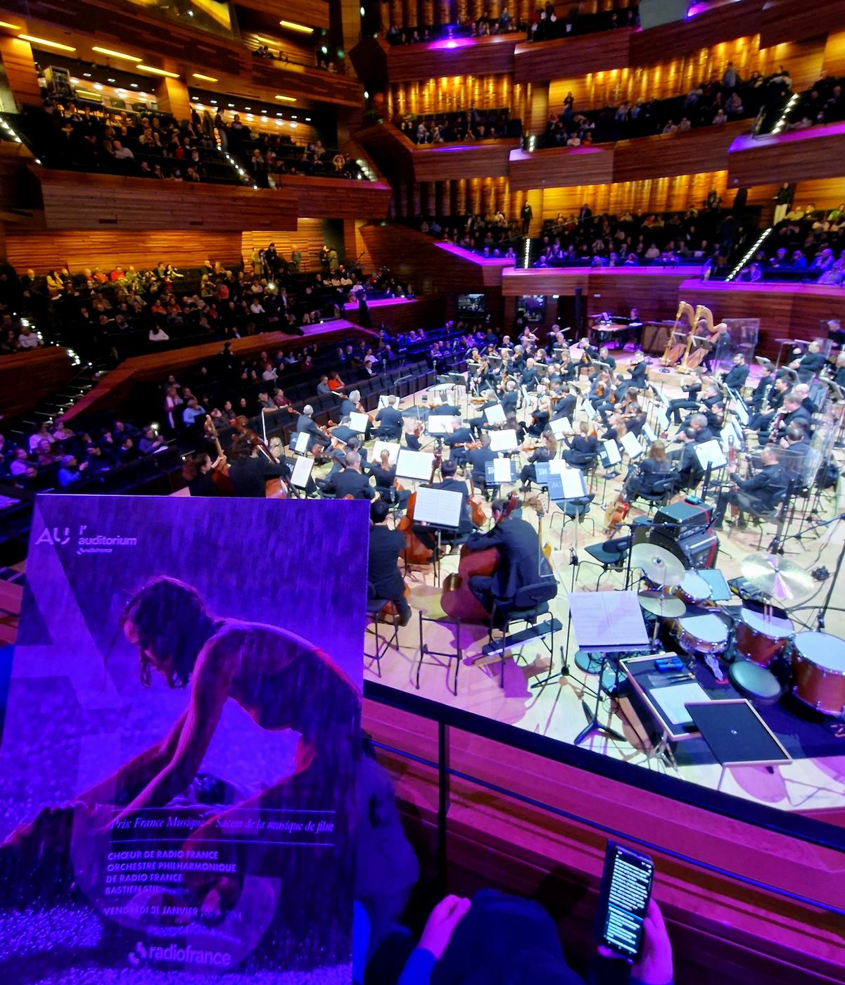 Concert ‘France Musique – Sacem for film music Award’ – Samy Thiébault ...