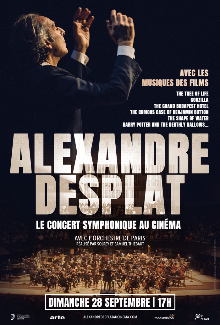 Alexandre Desplat –Paris-Hollywood Album & concert premiere in cinemas ...