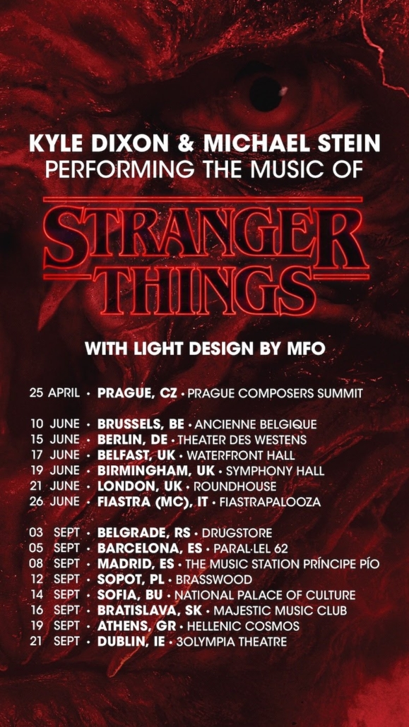 The Music of Stranger Things – Europe Tour 2026 – SoundTrackFest